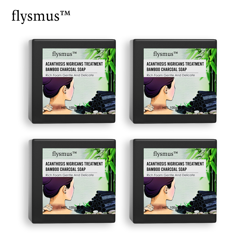 flysmus™ Acanthosis Nigricans Treatment Bamboo Charcoal Soap - Evaskins
